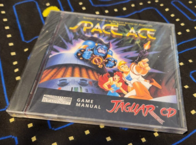 Atari Jaguar CD Space Ace, Factory Sealed Jewel Case - From Atari ...