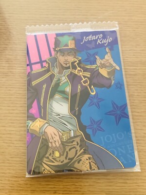 Jotaro Kujo JOJO'S BIZARRE ADVENTURE Clear Card From Japan | eBay