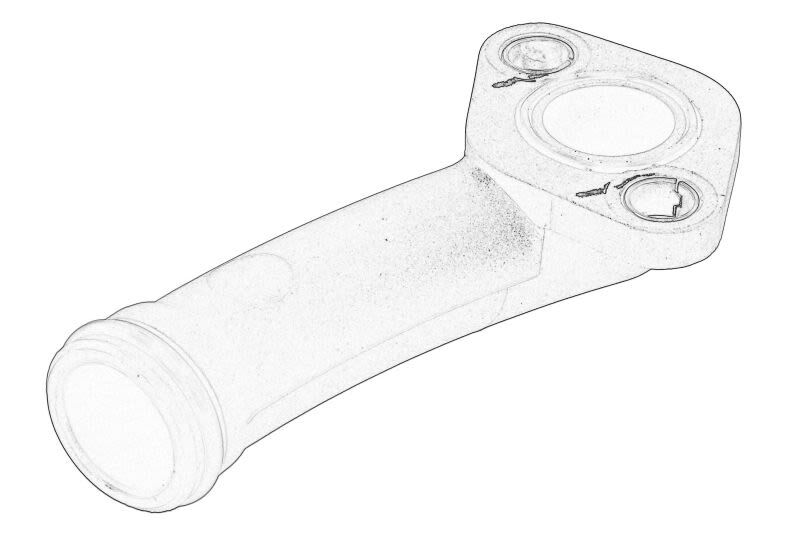 Coolant Flange OE PERKINS 4133L048 | eBay