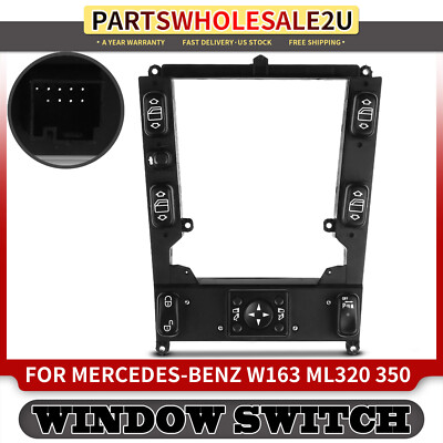 Power Window Control Switch for Mercedes-Benz W163 ML320 ML350 ML500 ...