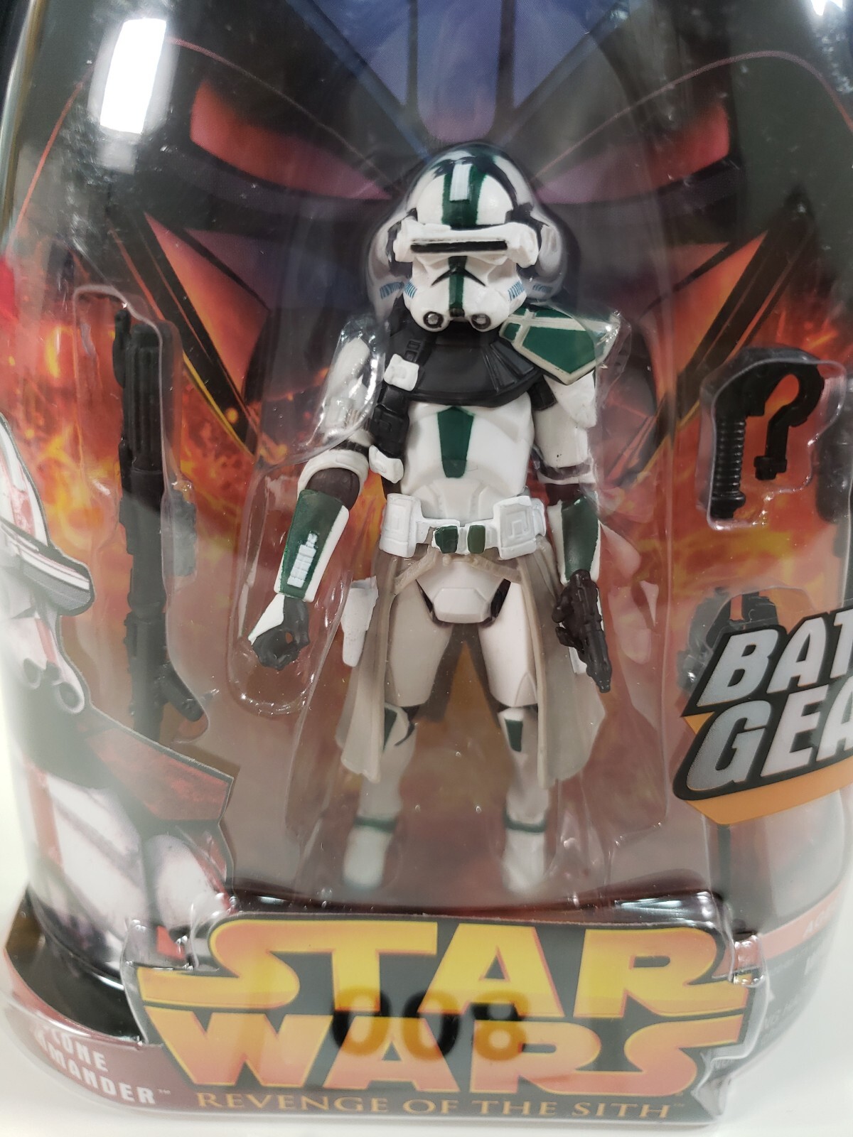 Star Wars Revenge of the Sith #33 Clone Commander In Battle Gear Action ...