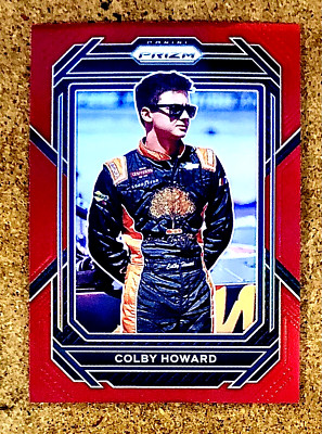 2023 Panini Prizm Racing Red Prizm Colby Howard #3 NASCAR | eBay