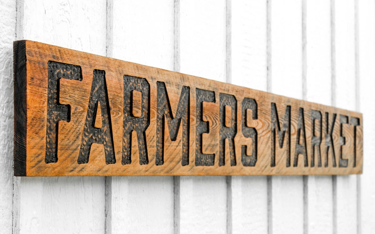 Real Wood Sign Board