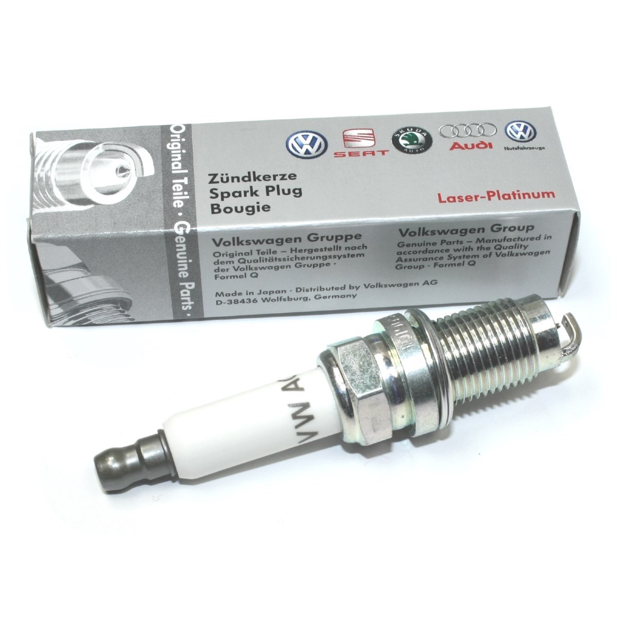 Original VW Audi Zündkerze 1.4 TSI TFSI Benzin 101905626 Longlife CAXA ...