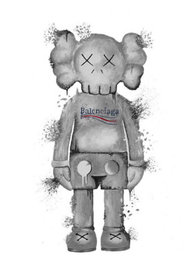 Designer Grey Splat Lego man Print - Home Decor Wall Prints A4 Size | eBay