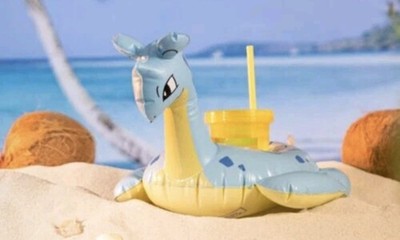 Official/LIMITED Pokemon Center Lapras Inflatable DRINK Pool Float ...