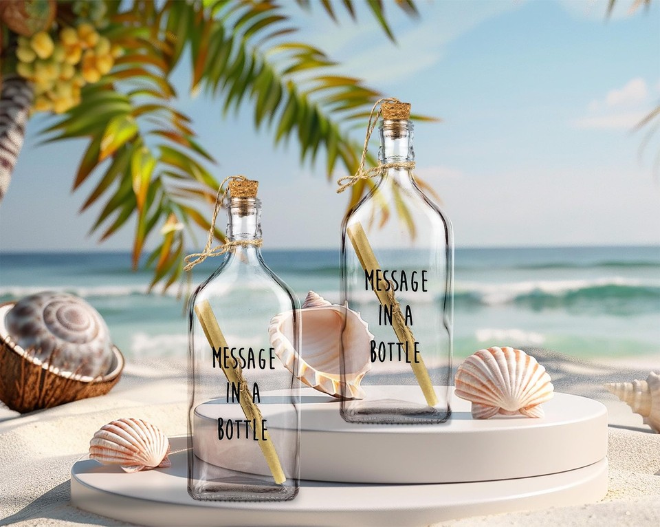 SAILINGSTORY Message in a Bottle Keepsake Wish Jar Unique Gift for ...