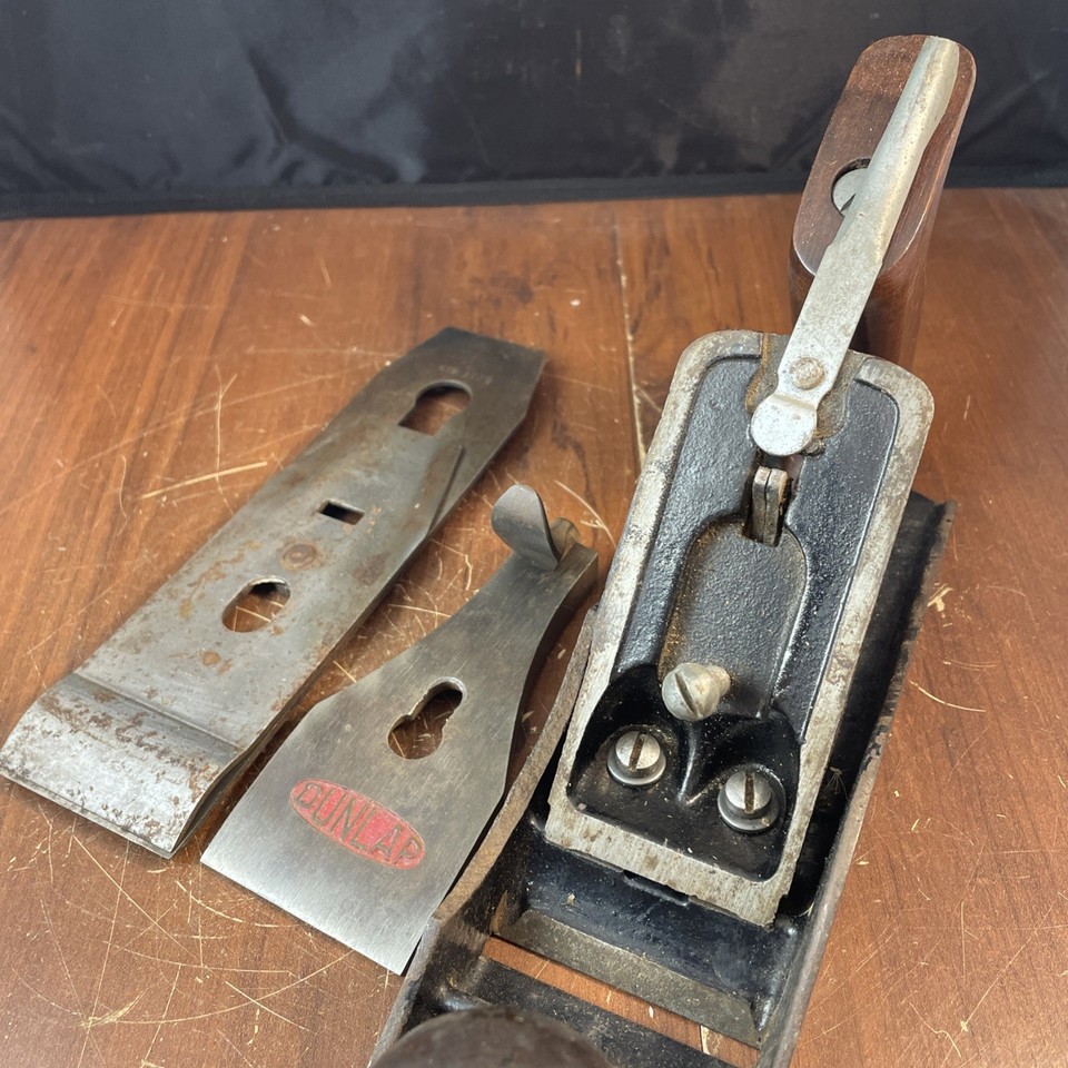 Vintage Dunlap No. 4 Hand Plane 9” Smoothing Plane Sears Woodworking ...