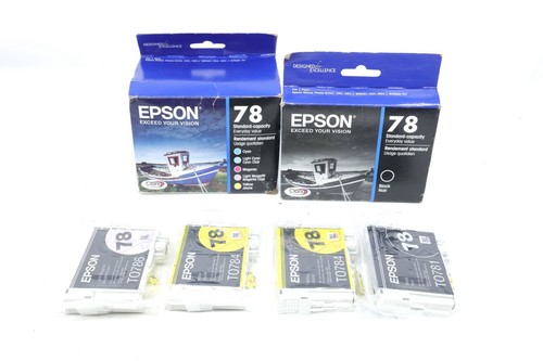 Epson 78 (T078) Ink Cartridges 10-Pack GENUINE for Stylus R260 R380 ...