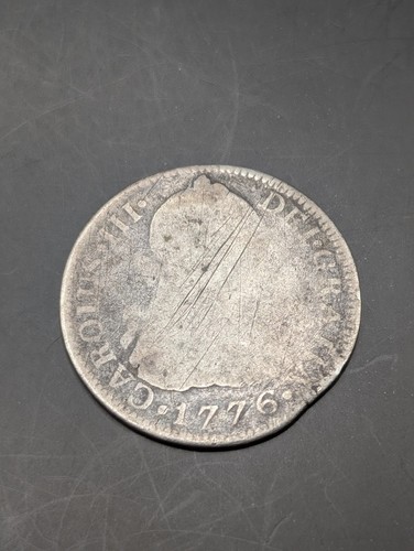 Mexico Silver 2 reales 1776 coin. Spanish Colonial Real | eBay
