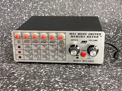 MFJ 492X Menu Driven Memory Keyer | eBay