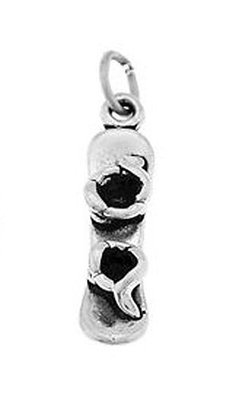 Sterling Silver 3D Snowboard Wake Board Charm | eBay