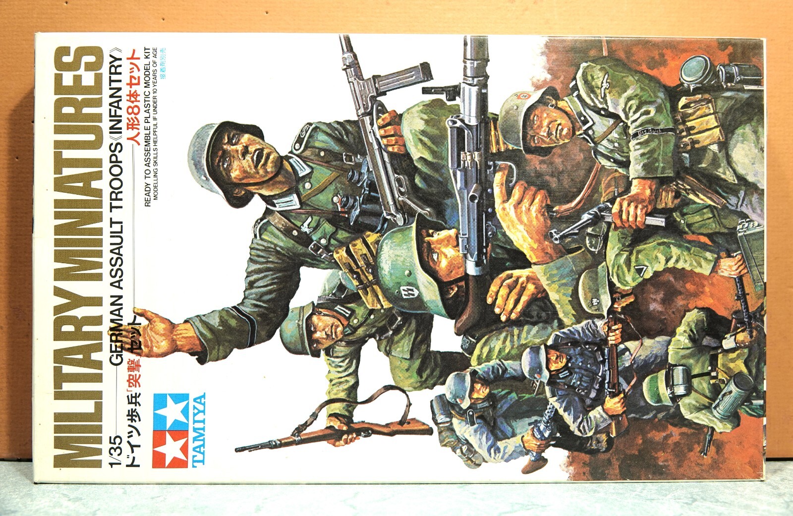 1/35 TAMIYA GERMAN ASSAULT TROOPS INFANTRY MODEL KIT # 35030**400 | eBay