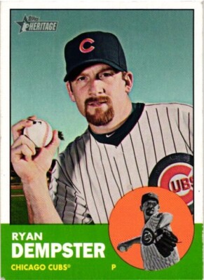 2012 Topps Heritage Ryan Dempster #309 Chicago Cubs NrMt see scan | eBay