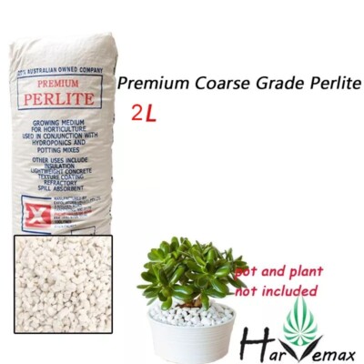 Coarse Grade Perlite 2L Pack Hydroponics Grow Media | eBay Australia