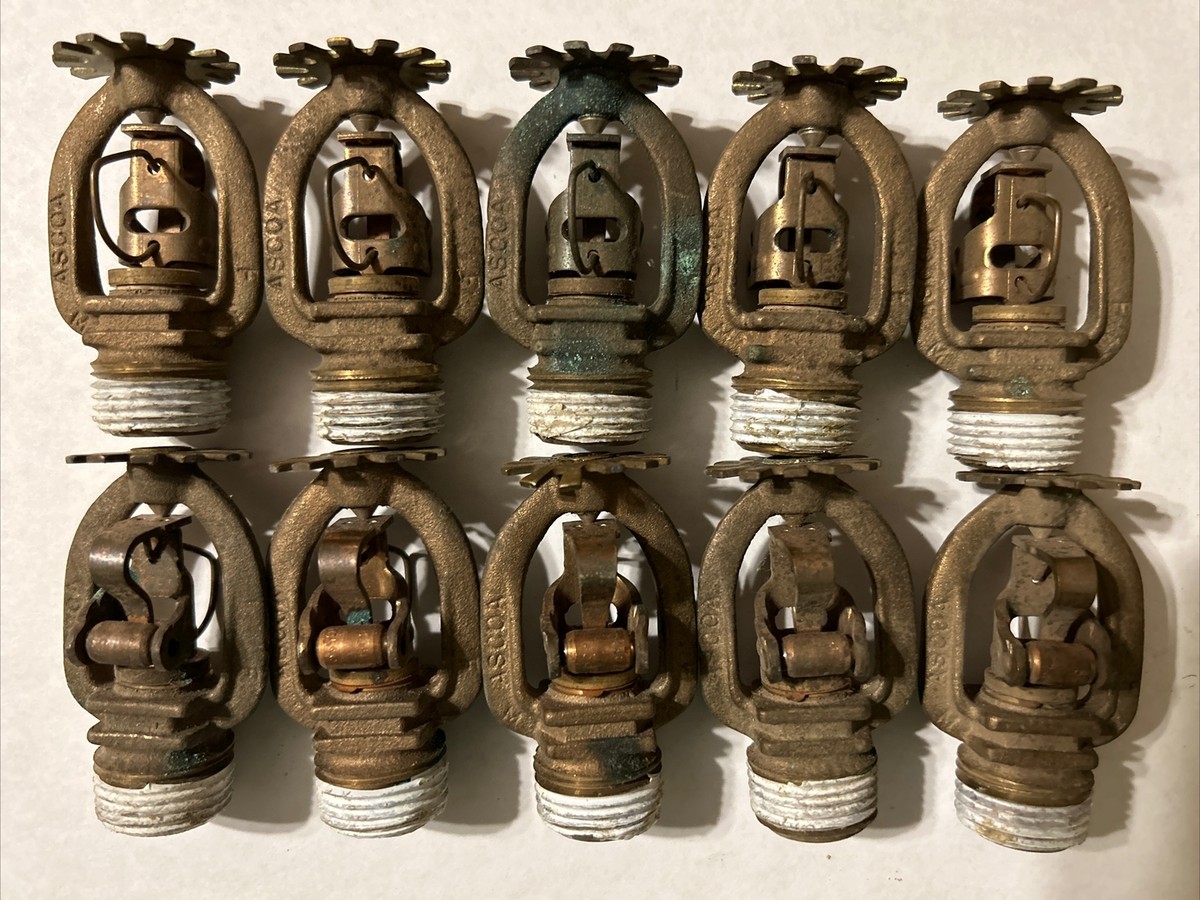 Old Fire Sprinkler Heads