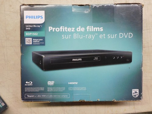 Philips BDP1502/7 HDMI Blu-Ray DVD Player with Remote for sale online ...