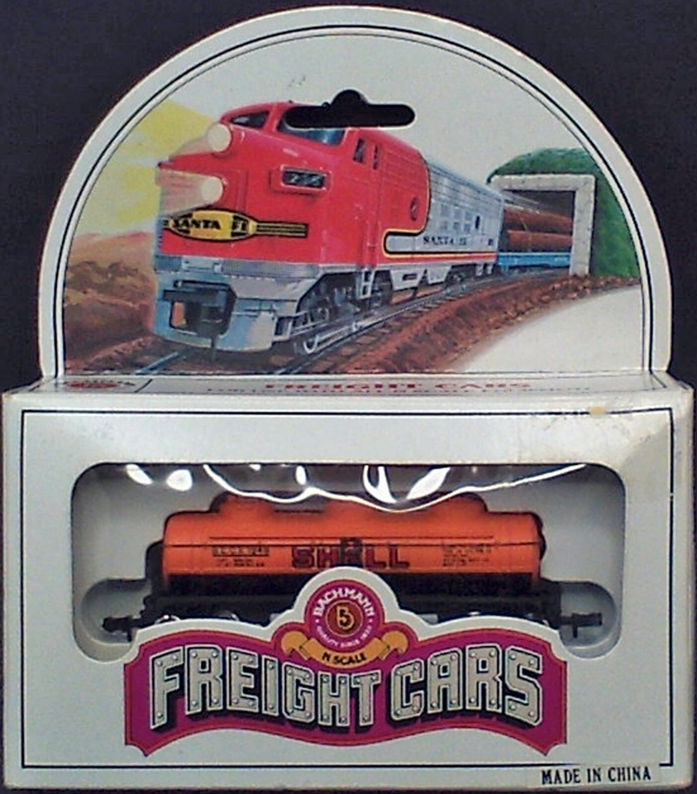 NEW BACHMANN N SCALE SHELL OIL 42' THREE DOME TANK CAR SCCX 1245 | eBay
