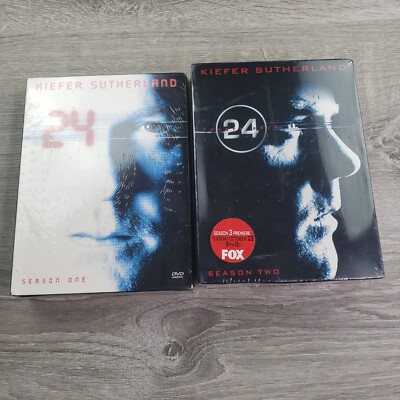 24: Season 1 & 2 DVD Box Set New Sealed KIEFER SUTHERLAND | eBay