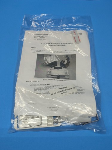 COMMSCOPE SYSTIMAX RS-2AF-16SF ROLOSPLICE/2 FUSION SPLICE TRAYS ...