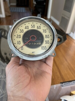 Vintage AC Spark Plug Co. Speedometer Chevy Truck 1938 | eBay