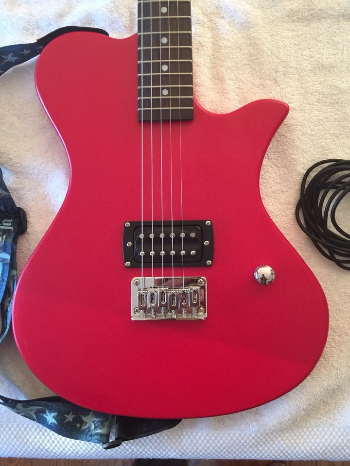 First Act Solid Body Electric Guitar ME538 With Amp Cord And Strap | eBay