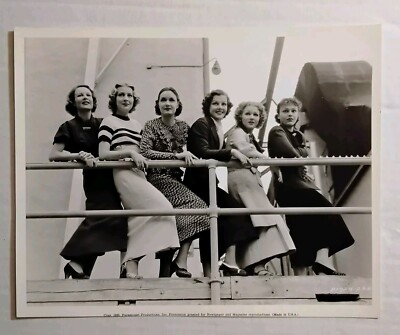 Paramount Starlets 1935 Gail Patrick Ann Sheridan Barrie DeMille Orig ...
