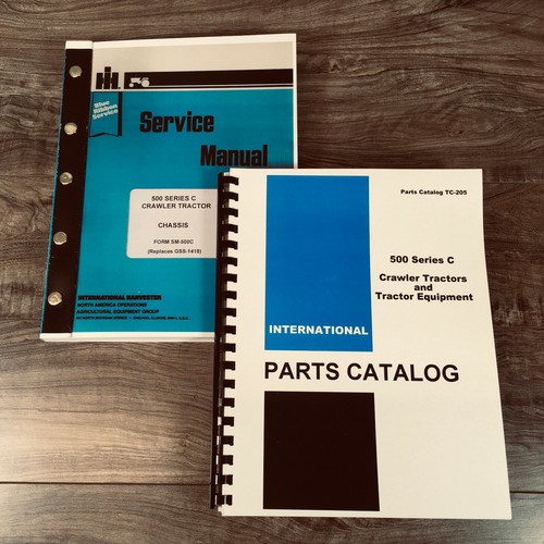 Set International 500 Series C 500C Crawler Tractor Service Manual ...