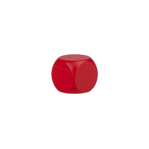 Blank Cube - 16Mm - Wood - Red | eBay