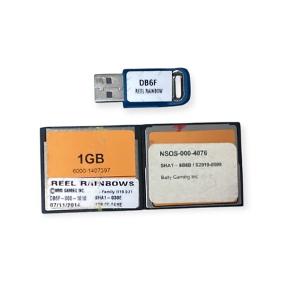 WMS BB3 Reel Rainbow Complete Software (GAME CF,OS,DONGLE) | eBay