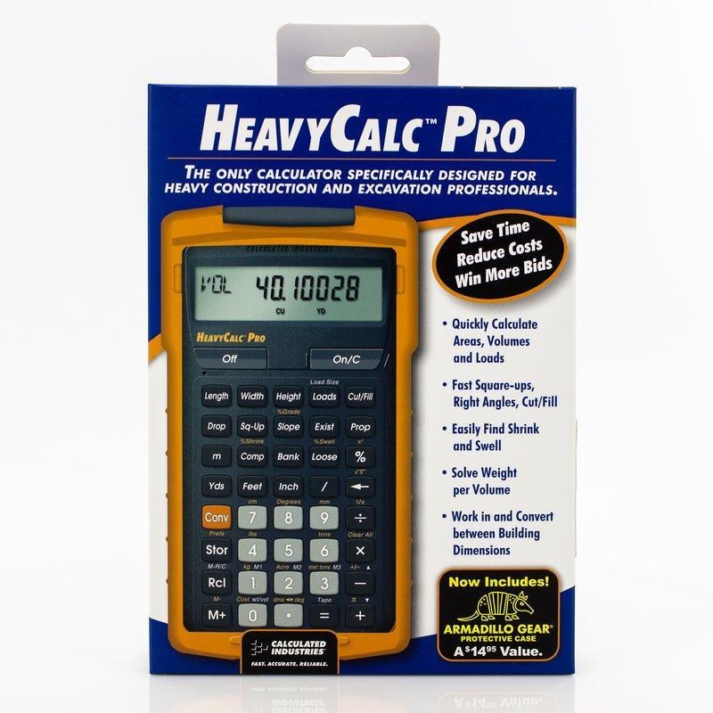 Calculated Industries HeavyCalc Pro Advanced Construction Calculator ...