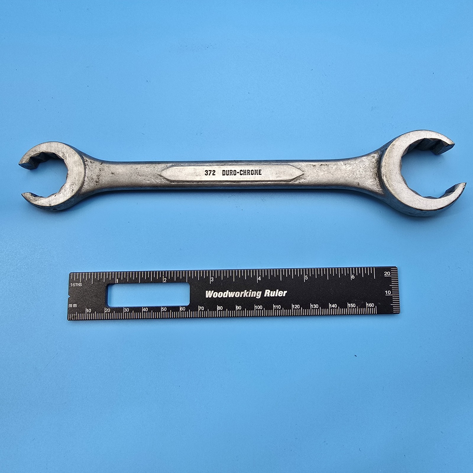 Duro-Chrome 7/8" & 1-1/8" Line Wrench Model 372 Made in USA | eBay