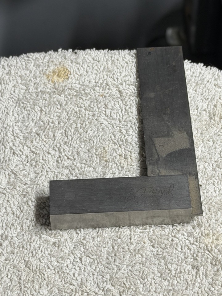 BROWN & SHARPE 4” PRECISION MACHINIST SQUARE, VERY GOOD CONDITION | eBay