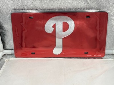 Philadelphia Phillies MLB Red Lasercut License Plate Wincraft | eBay