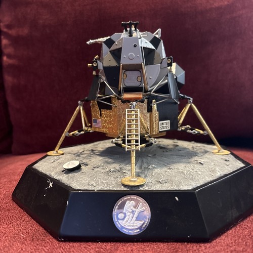 Franklin Mint Apollo XI Lunar Module EX Condition 1/48 Scale Hand ...