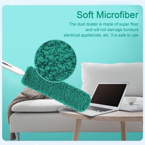 Microfiber Duster, Feather Dusters for 23" Hand Green | eBay