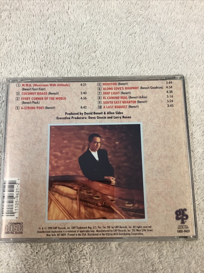 DAVID BENOIT-INNER MOTION (CD) DIGITAL MASTER 11105962124| eBay