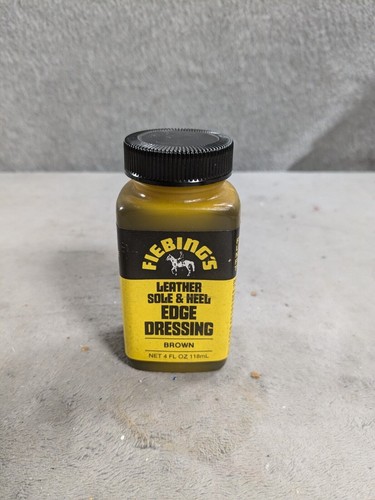 Fiebing's 4 Ounce Leather Sole & Heel Edge Dressing - Brown 25784107714 ...