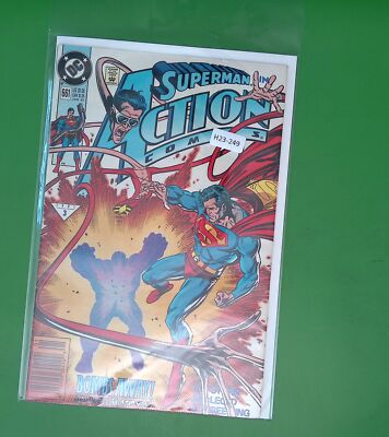 ACTION COMICS #661 VOL. 1 8.0 NEWSSTAND DC COMIC BOOK H23-249 | eBay