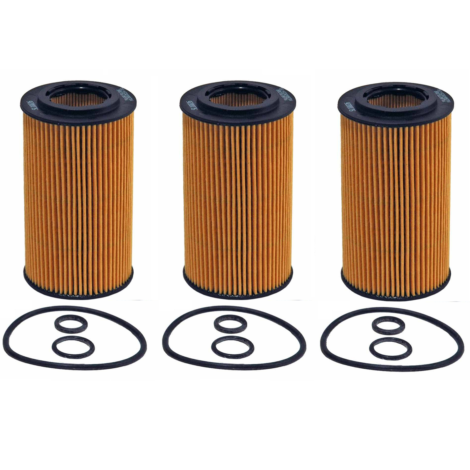 Wix WL10026 Engine Oil Filter Set (Cartridge Lube Metal Free Filt) (3 ...