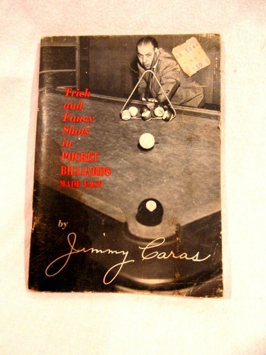 1966 Jimmy Caras Trick & Fancy Shots in Pocket Billiard Made Easy Book ...