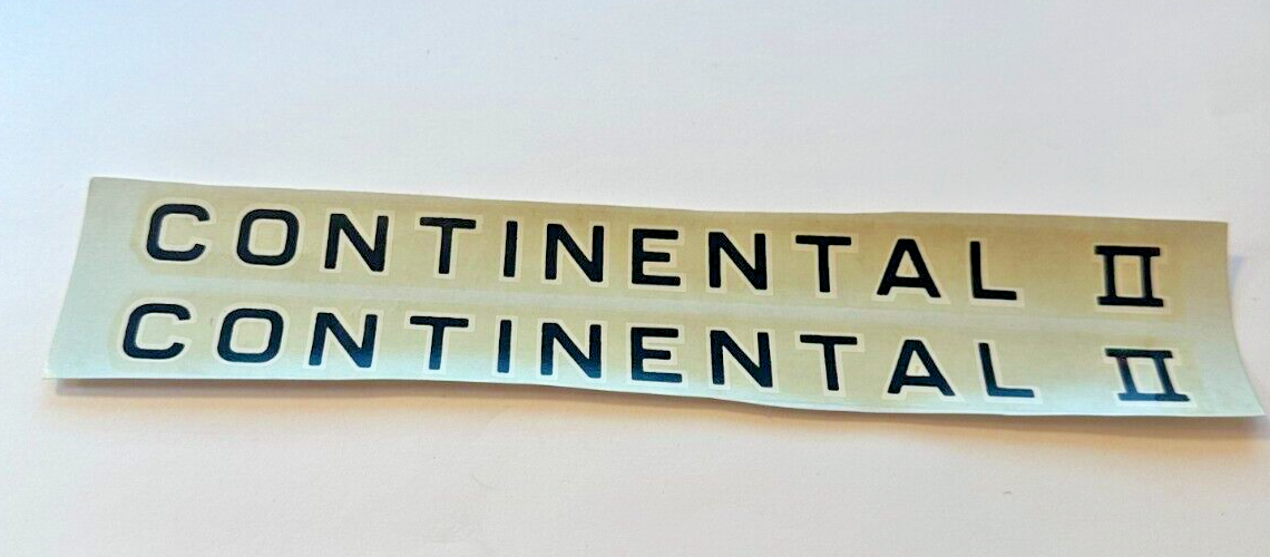 Schwinn Continental II Original Decal, Chicago, Schwinn Dealer 7-1/4" x ...