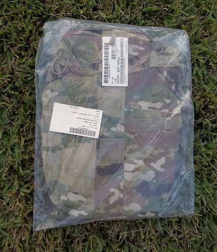 USGI - GEN III - Layer 5 - Soft Shell Cold Wx Jacket - MultiCam - M /L ...