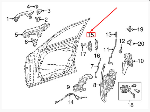 NEW MERCEDES BENZ E W213 FRONT DOOR STRIKER A0997230500 OEM | eBay