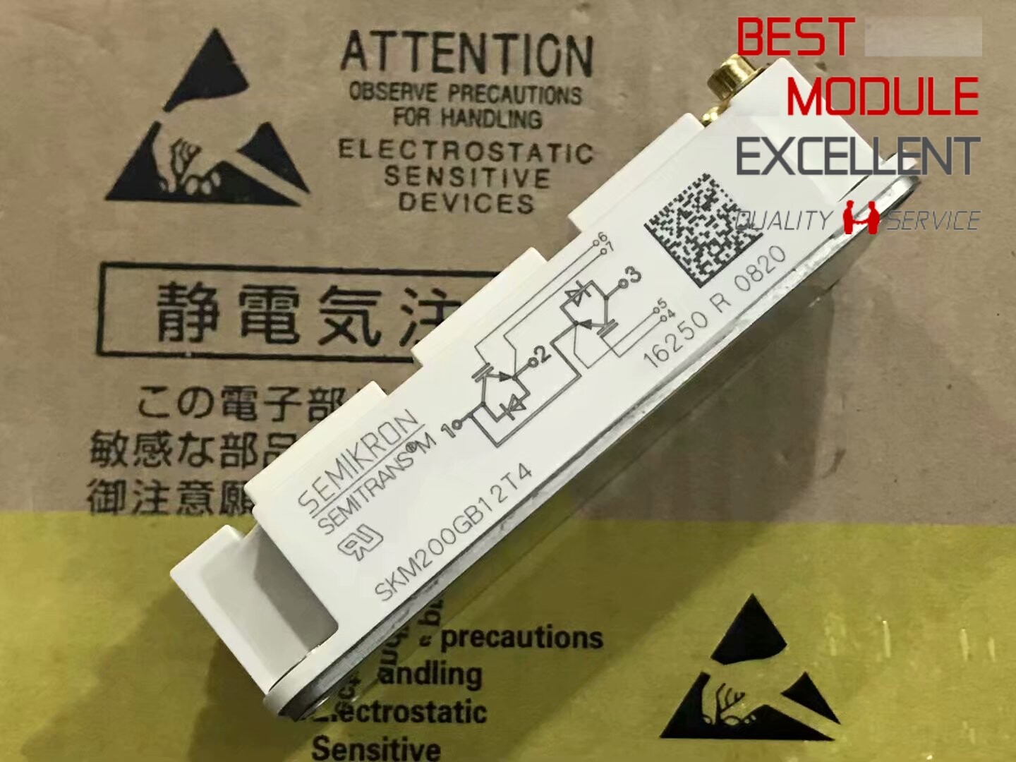 1PCS SEMIKRON SKM200GB12T4 power supply module NEW 100% Quality ...