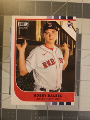 BOBBY DALBEC TOPPS ARCHIVES SNAPSHOT ROOKIE BOSTON RED SOX RC #30 2021 ...