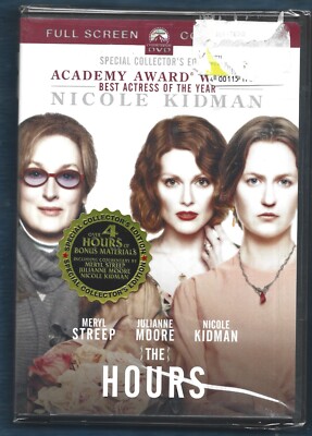 Factory Sealed DVD-The Hours-Nicole Kidman, Meryl Streep, Julianna ...