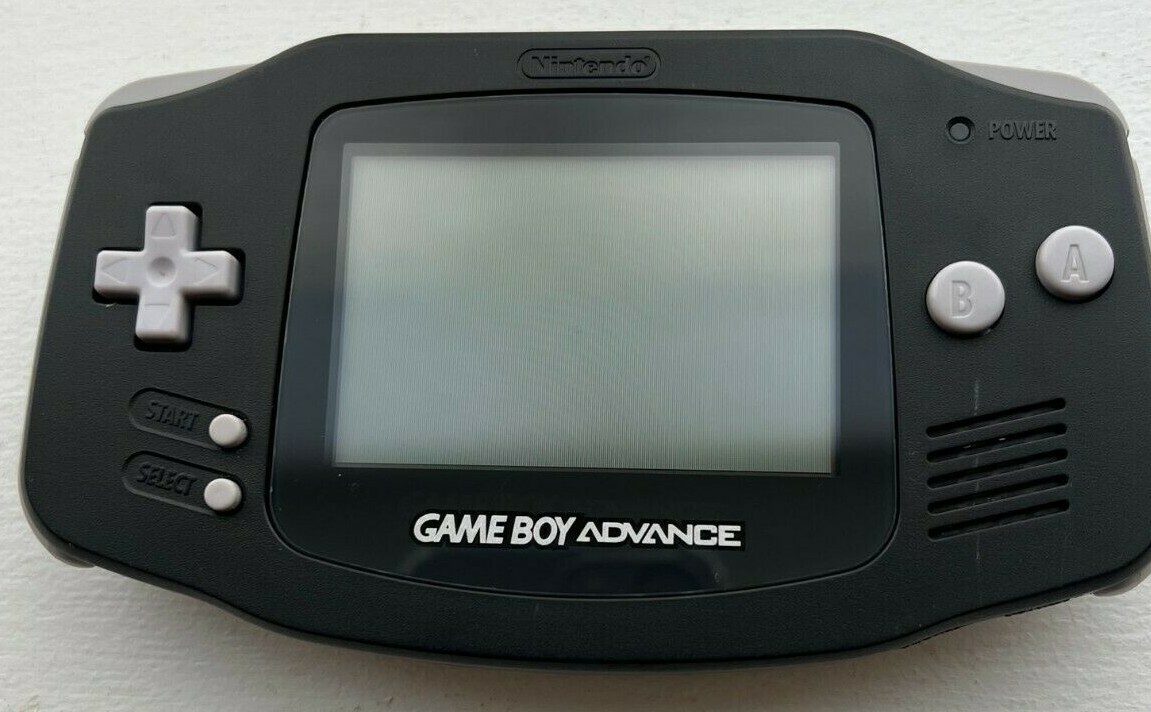 Nintendo Game Boy Advance - Black - Good Condition 100% OEM 45496712877 ...