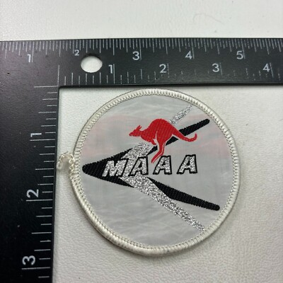 Vintage MAAA MODEL AERONAUTICAL ASSOCIATION OF AUSTRALIA Patch ...