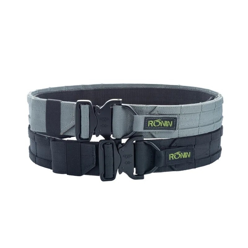 Ronin Tactical SENSHI Belt Outdoor Military Hunting Double Layer Molle ...